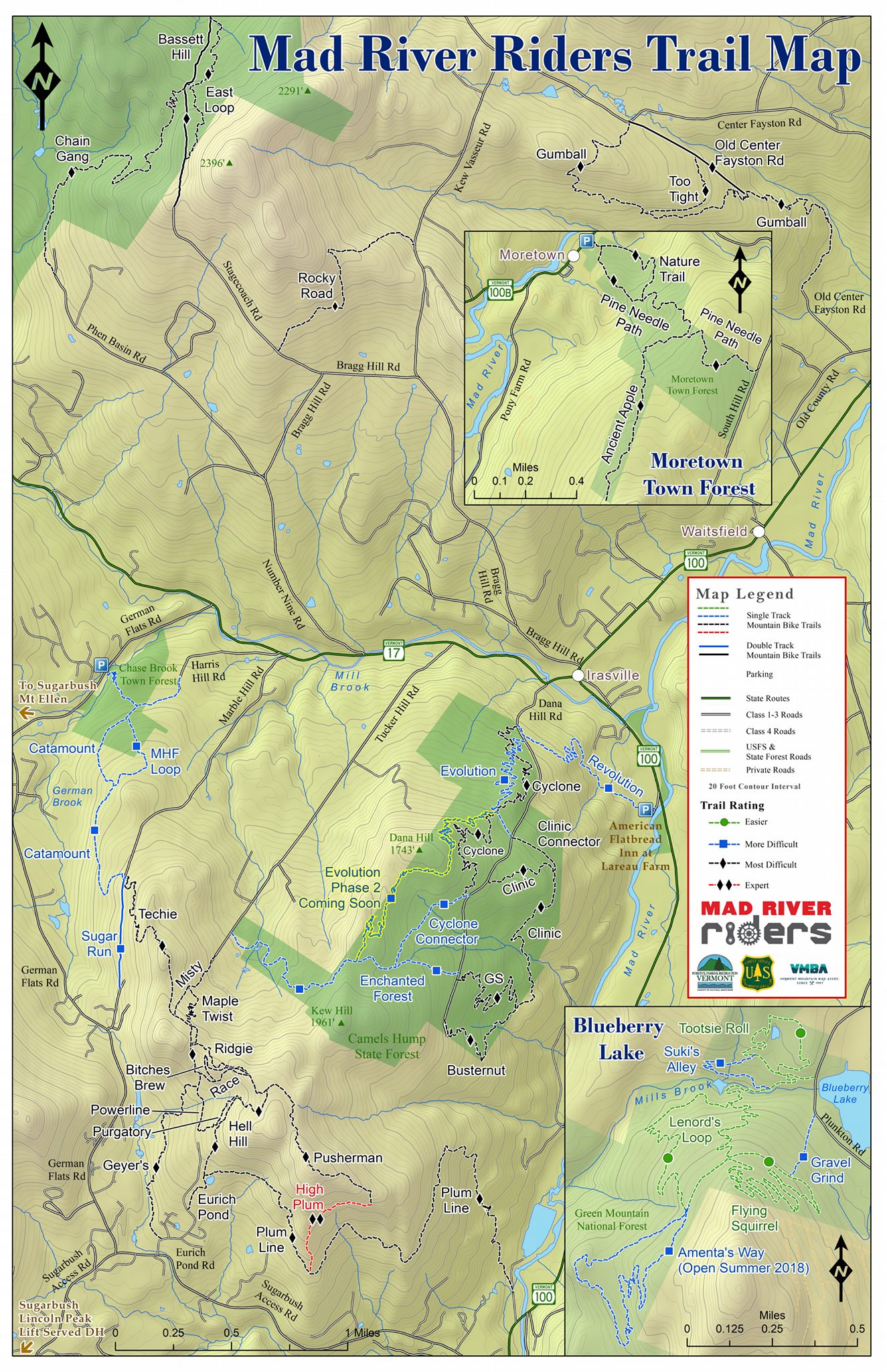 Mountain Biking | Vermont "Romantic Retreat", "Little Loft" & "Birch ...